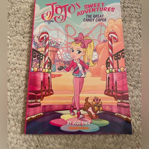 JoJo Siwa | Toys | Jojos Sweet Adventures The Great Candy Caper Book ...